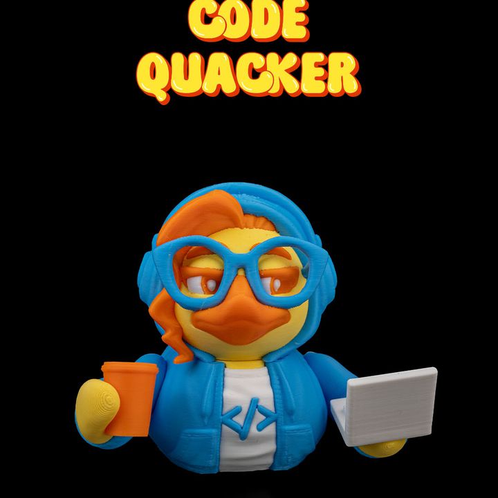 3D Printable Code Quacker by Stlflix